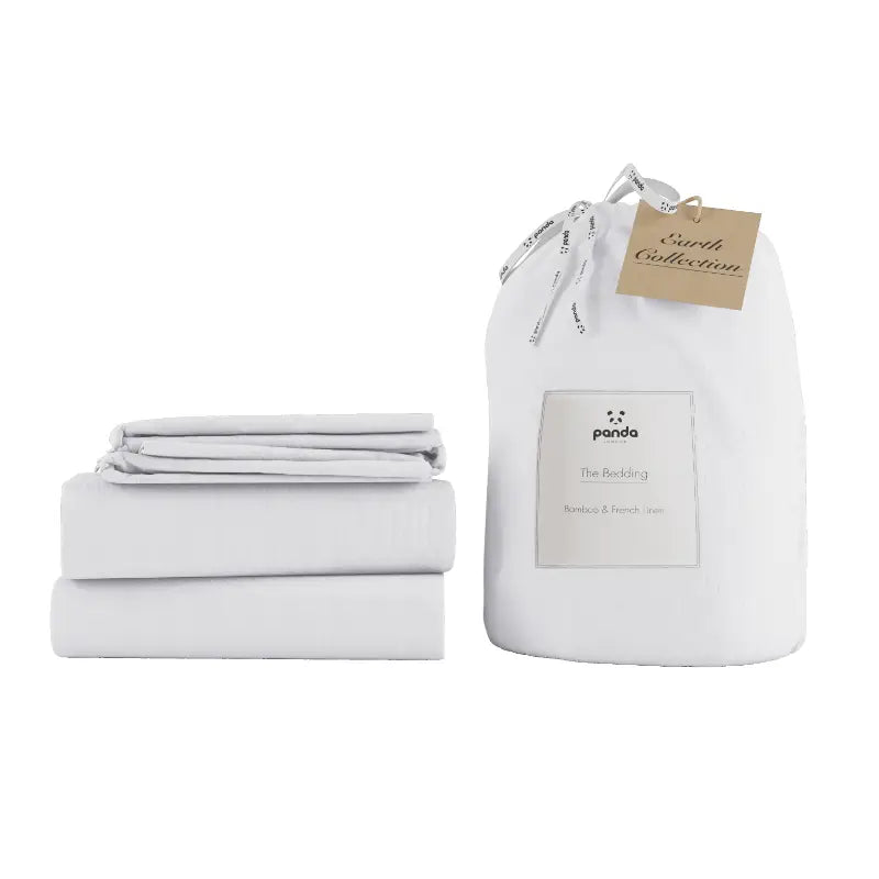 Bamboo & French Linen Bedding Set | Panda London