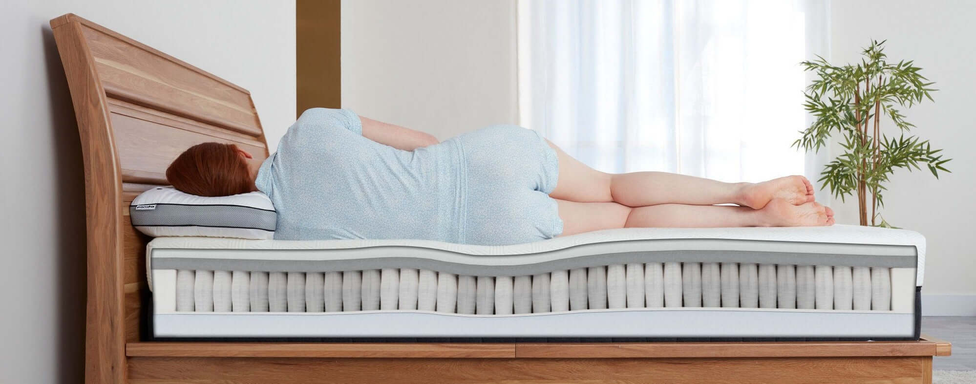 Bamboo Hybrid Mattress Pro | 100-Night Trial | Panda London